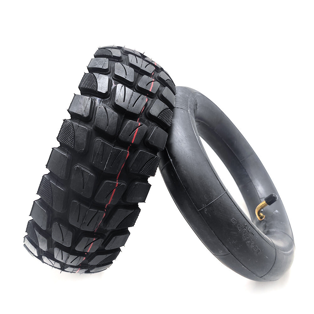 10 inch Hybrid tyre and inner tube set ( 255 x 80 ) for Zero, Kugoo, K ...