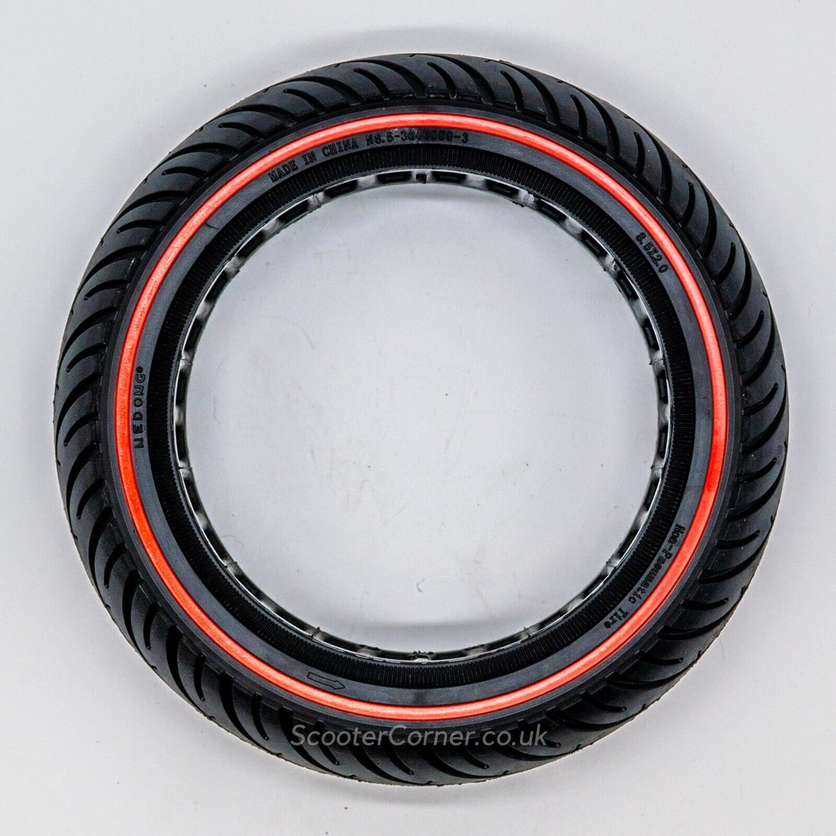 Electric Scooter 8.5inch Solid Tyre Tire -Red Line MI Xiaomi M365 Aovo ...