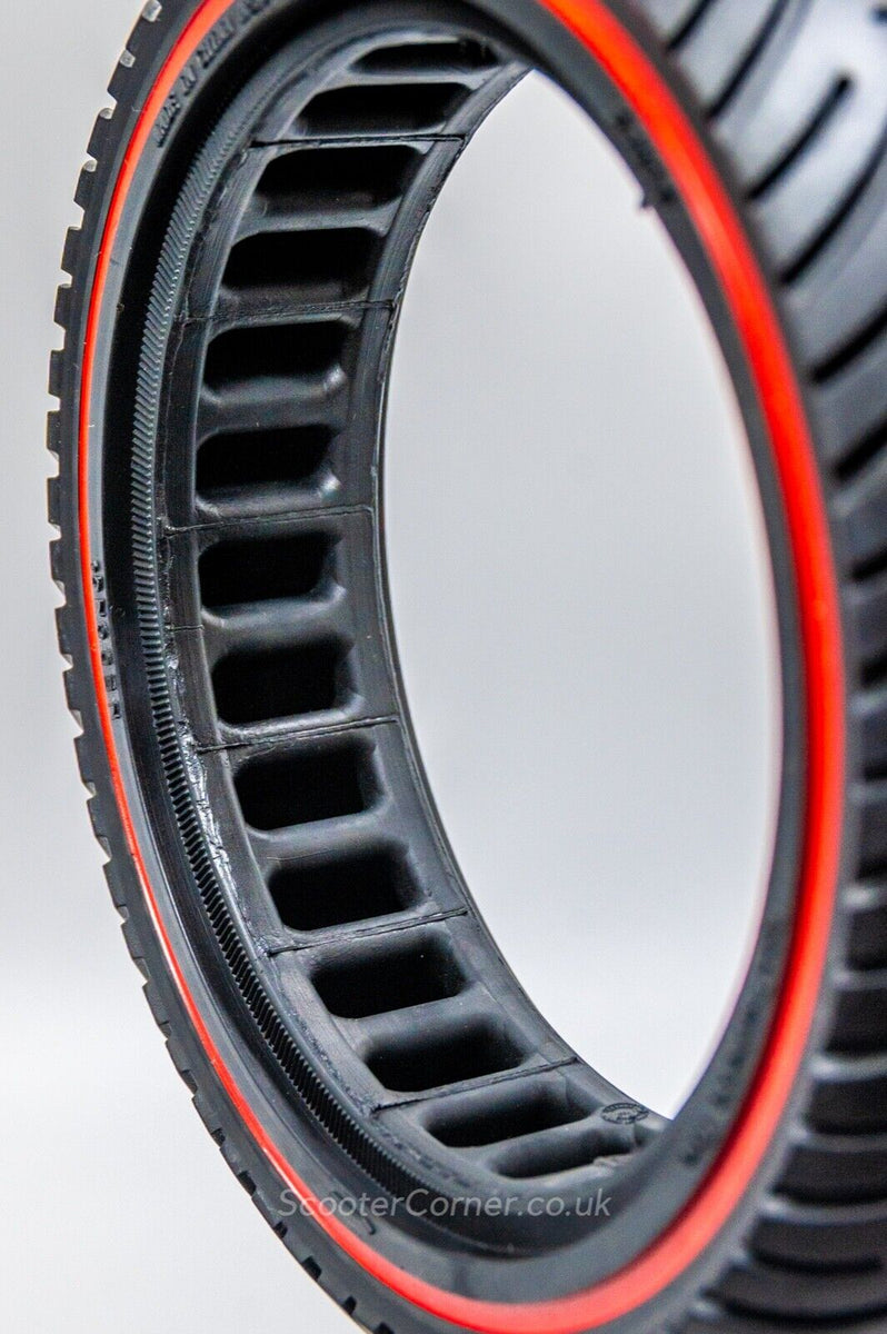 Electric Scooter 8.5inch Solid Tyre Tire -Red Line MI Xiaomi M365 Aovo ...